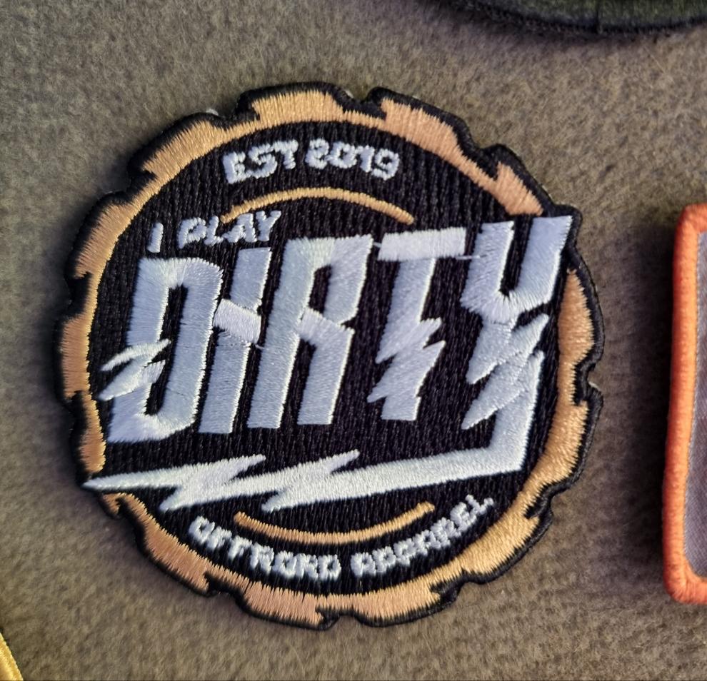 iplaydirty Saw Blade Patch – iplaydirty apparel